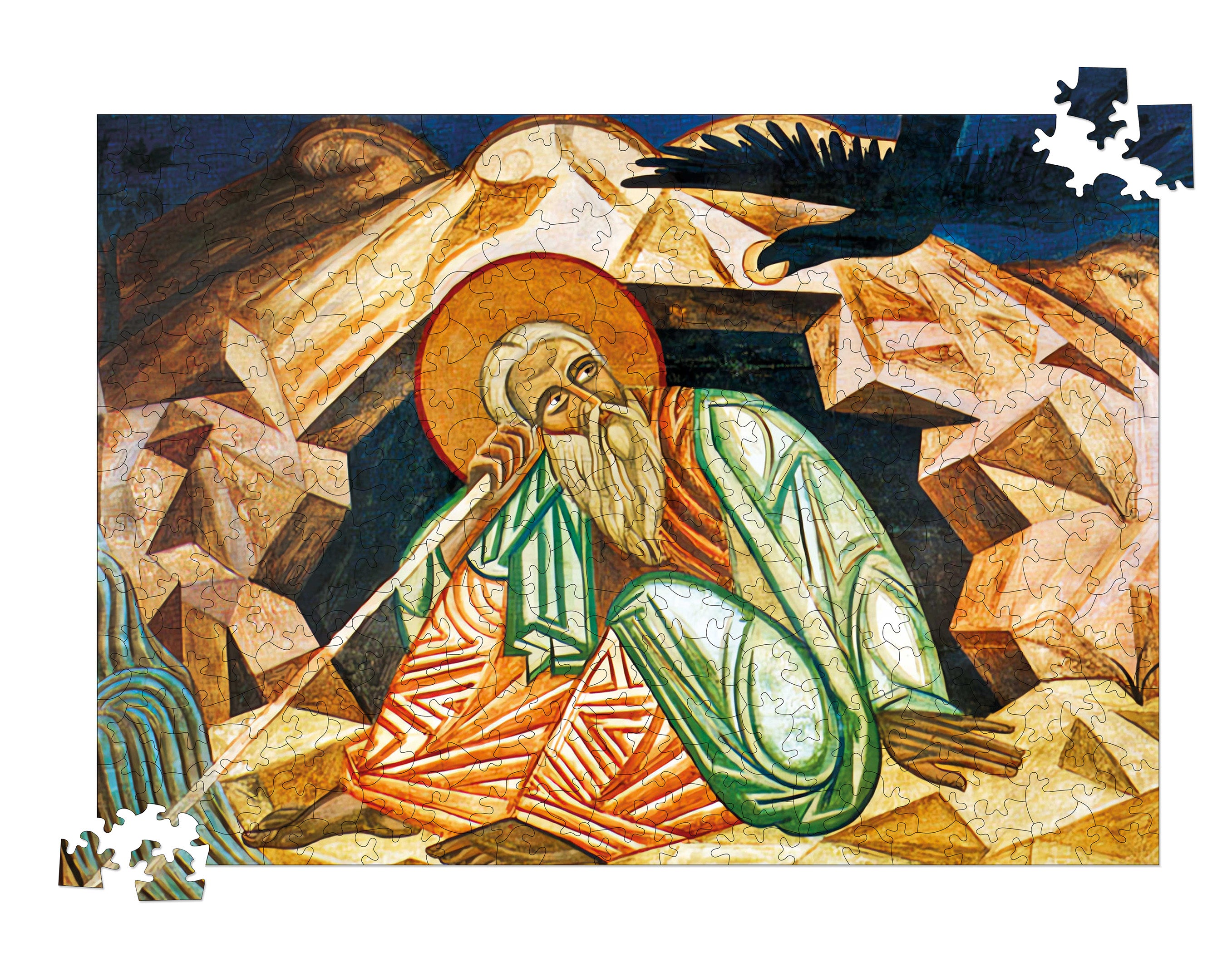 The Prophet Elijah by Mykhailo Boichuk – Ukrainian Puzzles